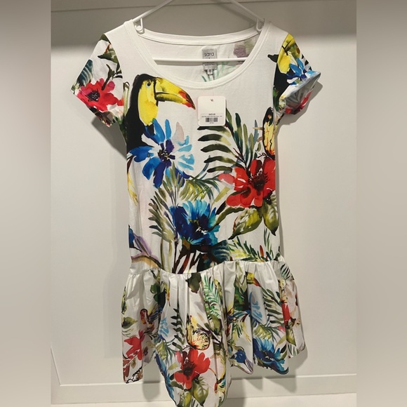 Sara Roka | Dresses | Sara Rola Rottie Floral Ruffle Dress Nwt | Poshmark